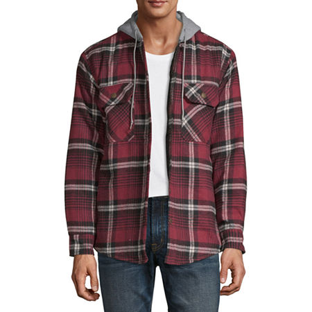 Click here for Victory Mens Hooded Midweight Shirt Jacket  Medium... prices