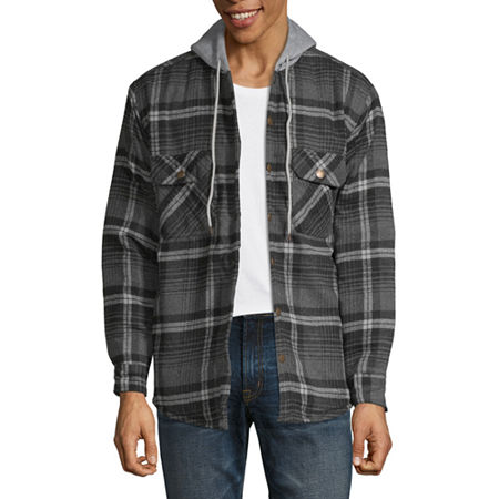 Click here for Victory Mens Hooded Midweight Shirt Jacket  Medium... prices