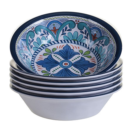 Certified International Talavera 6-Pc. Melamine All Purpose Bowl