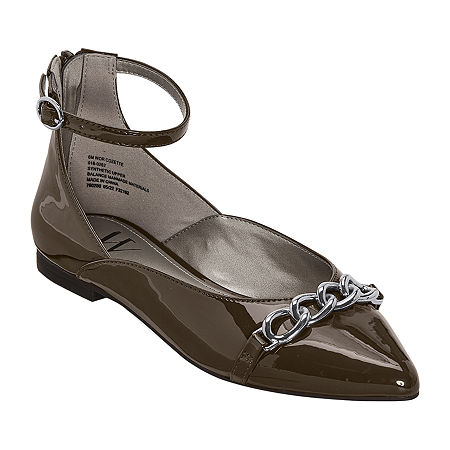 Click here for Worthington Cozette Womens Pointed Ballet Flats  7... prices