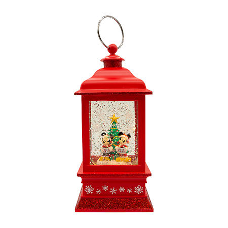 Kurt Adler 9 Battery-Operated Disney Mickey and Minnie Spinning Musical Light-Up Lantern - Multicolored