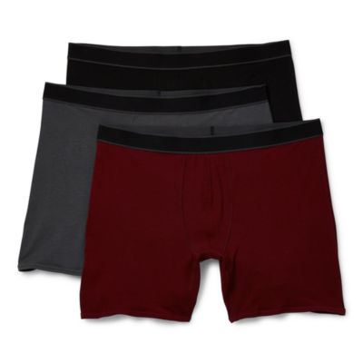 Stafford Super Soft Mens Big and Tall 3 Pack Boxer Briefs 301702 - JCPenney