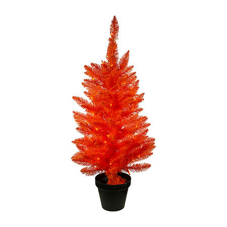 Click here for Kurt Adler Pre-Lit Orange 3 Foot Potted Christmas... prices