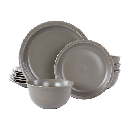 Click here for Gibson 12-pc. Stoneware Dinnerware Set  One Size... prices
