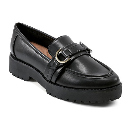 Click here for Easy Spirit Magdala Womens Moc Closed Toe Loafers... prices