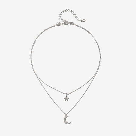 Click here for Bijoux Bar Delicates Silver Tone Womens Glass 16 I... prices