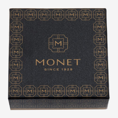 Monet Jewelry Initial Gold Tone Round Compact Mirror - JCPenney