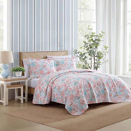 Click here for Laura Ashley Swimtime Reversible Quilt Sets prices