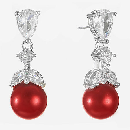 Click here for Monet Jewelry Timeless Silver Tone Womens Glass Si... prices