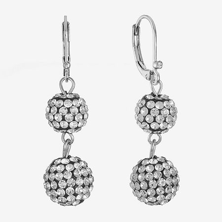 Click here for Monet Jewelry Silver Tone Double Womens Glass Roun... prices