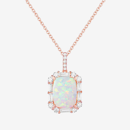 Click here for Womens Gemstone Sterling Silver Pendant Necklace... prices