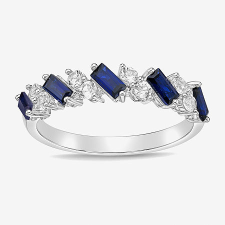 Click here for Limited Quantities! Womens 2MM Lab Created Blue Ce... prices