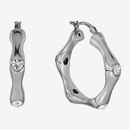 Click here for Womens Sterling Silver 30mm Hoop Earrings  One Siz... prices