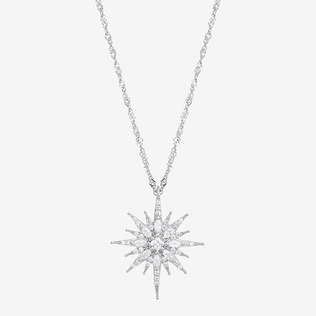 Click here for Diamonart Womens White Cubic Zirconia Sterling Sil... prices