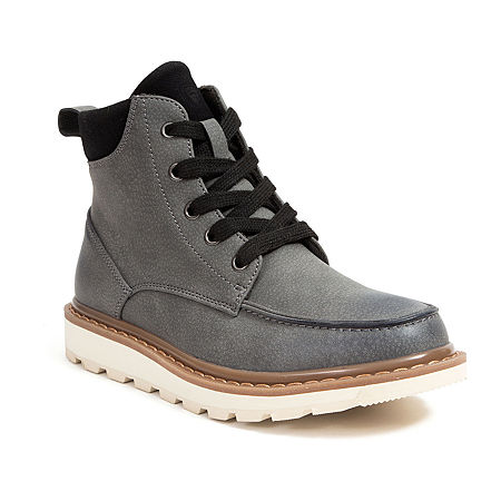 Deer Stags Little and Big Boys Julian Jr Boys Tall Boot - Grey