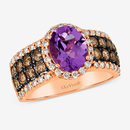Click here for Le Vian Ring featuring 1 1/3 CT. Peach Morganite 3... prices