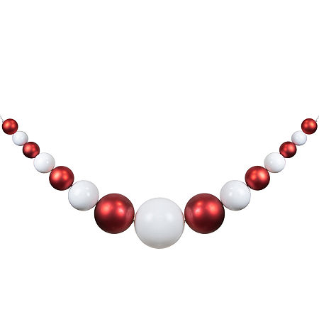 Click here for Northlight 6ft Shiny And Matte Ball Swag  One Size... prices