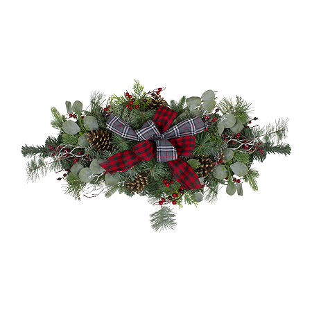 Click here for Northlight 36in Bows And Berries Unlit Swag  One S... prices