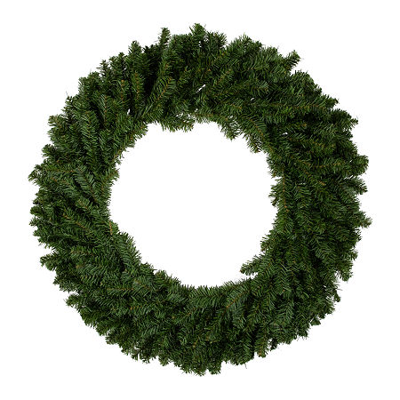 Click here for Northlight 36in Canadian Pine Unlit Wreath  One Si... prices