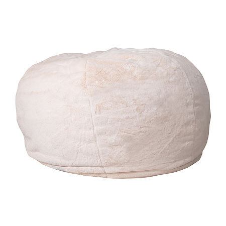 Click here for Duncan Furry Bean Bag Chair  One Size  White prices