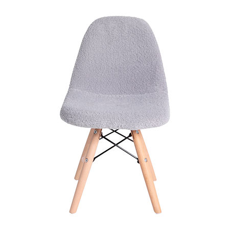 Click here for Zula Padded Sherpa Side Chair for Kids  One Size... prices