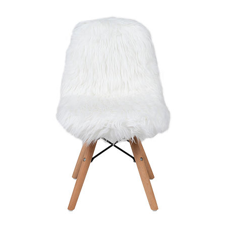 Click here for Zula Shaggy Dog Accent Chair for Kids  One Size  W... prices