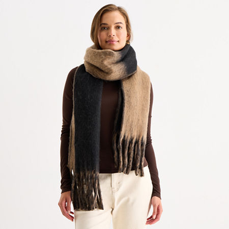 Click here for a.n.a Colorblock Blanket Scarf  One Size  Black prices