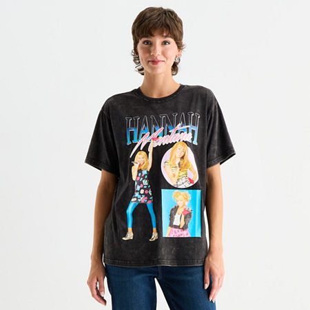 Click here for Hannah Montana Boyfriend Tee Womens Crew Neck Shor... prices