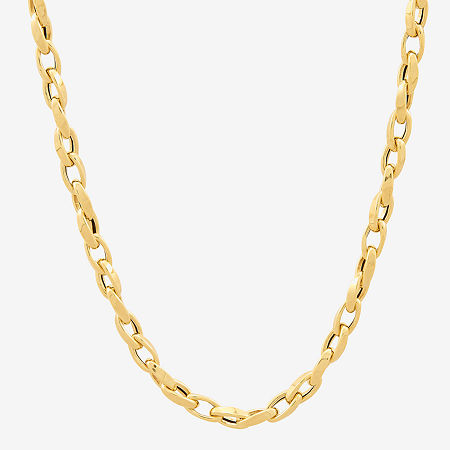 Click here for Made in Italy Unisex Adult 10K Gold 22 Inch Link C... prices