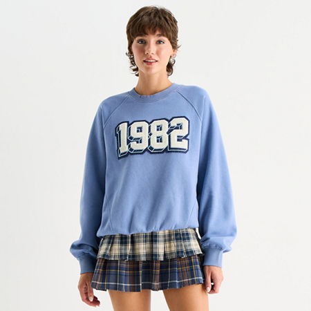 Click here for Arizona Womens Crew Neck Long Sleeve Juniors Sweat... prices