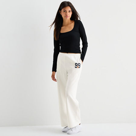 Click here for Forever 21 Womens Wide Leg High Rise Juniors Fleec... prices