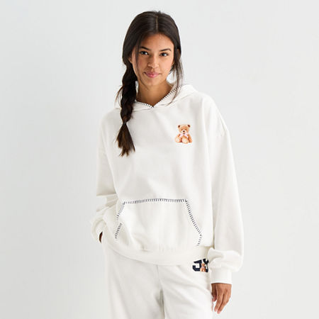 Click here for Forever 21 Womens Long Sleeve Fleece Juniors Hoodi... prices