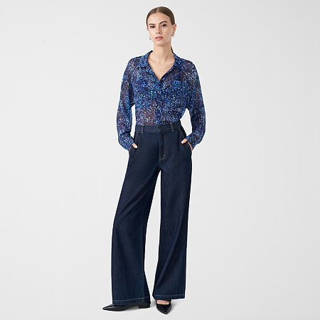 Click here for RM Rebecca Minkoff Womens High Rise Trouser Jean... prices