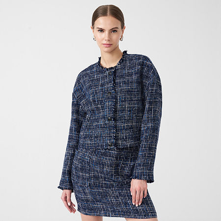Click here for RM Rebecca Minkoff Tweed Jacket  Xx-large  Black prices