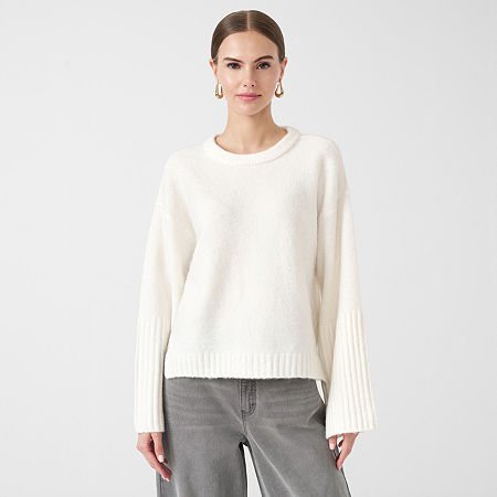Click here for RM Rebecca Minkoff Womens Crew Neck Long Sleeve Pu... prices