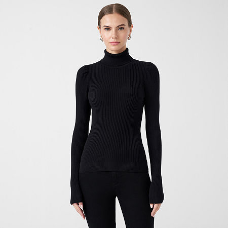 Click here for RM Rebecca Minkoff Womens Turtleneck Long Sleeve P... prices