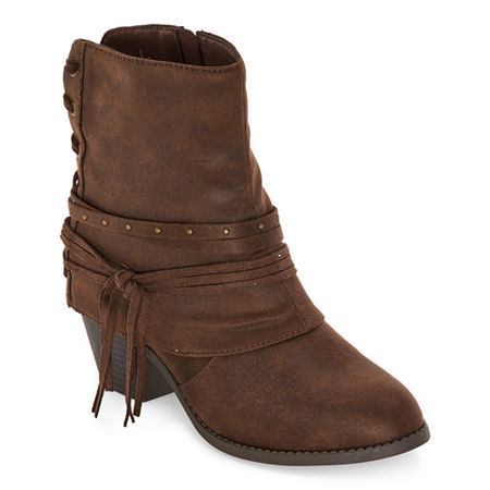 Click here for Pop Womens Macaron Block Heel Cowboy Boots  7 1/2... prices