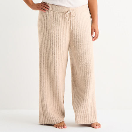 Click here for Ambrielle Womens Plus Pajama Pants  2x  Brown prices