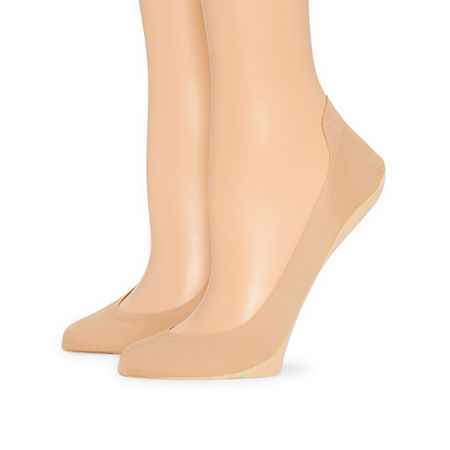 Click here for Peds Heel Tab Super Low Cut Womens Multi-Pack 2 Pa... prices