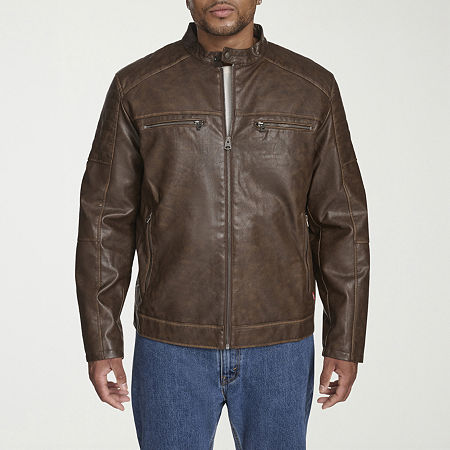 Click here for Levis Mens Faux Leather Midweight Jacket  4x-large... prices