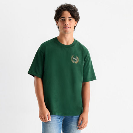 Click here for Arizona Mens Crew Neck Short Sleeve Boxy Fit Graph... prices