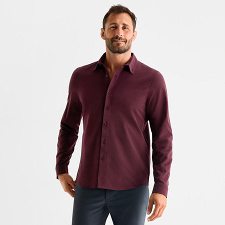 Click here for Stylus Mens Long Sleeve Regular Fit Button-Down Sh... prices