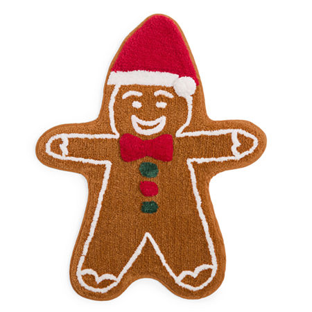 Click here for Avanti Gingerbread Bath Rug  One Size  Brown prices