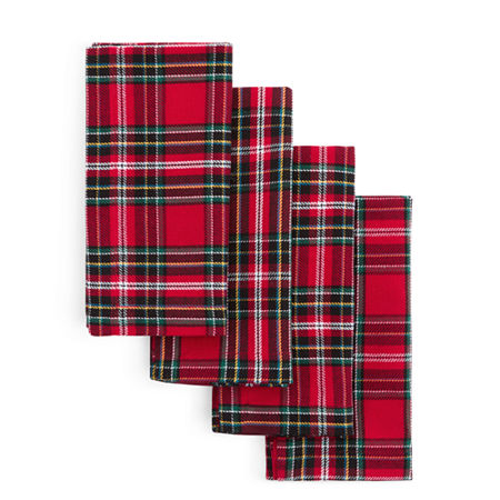 Click here for North Pole Trading Co. Noel Market Plaid 4-pc. Nap... prices