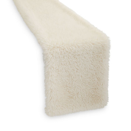 Click here for North Pole Trading Co. Cozy Fur Table Runner  One... prices