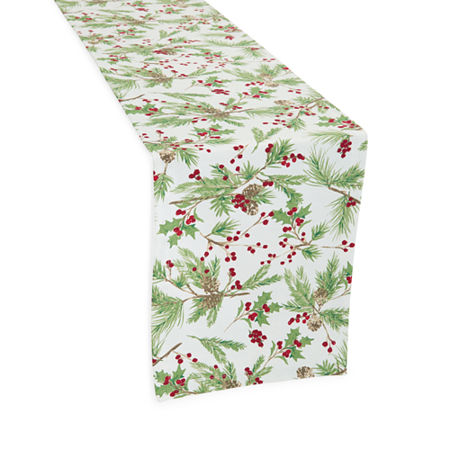 Click here for North Pole Trading Co. Holly Berry Table Runner  O... prices