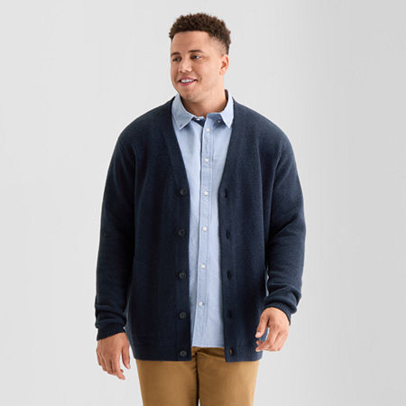 Click here for mutual weave Mens V Neck Long Sleeve Button Open F... prices