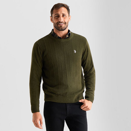 Click here for U.S. Polo Assn. Striped Mens Crew Neck Long Sleeve... prices