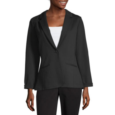 Worthington Relaxed Ponte Jacket - Tall