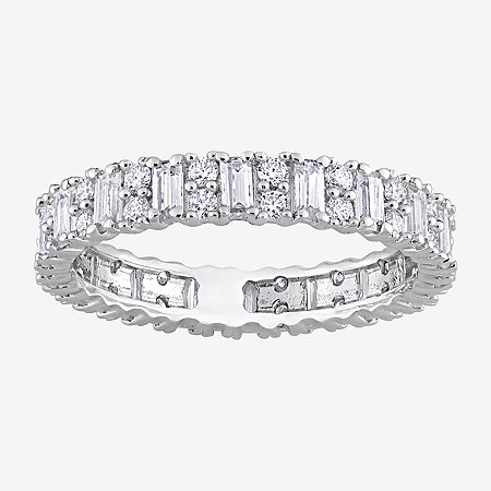Click here for Womens 3.5MM 1 1/2 CT. T.W. Lab Created White Mois... prices